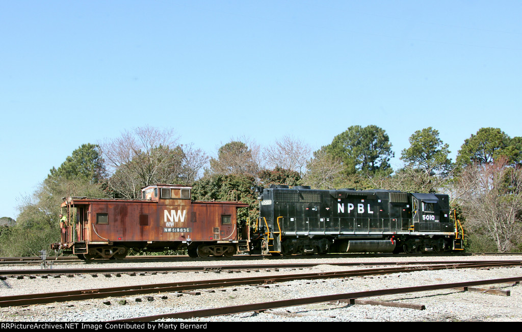 NPBL 5010 and are you sure it was an NW caboose?